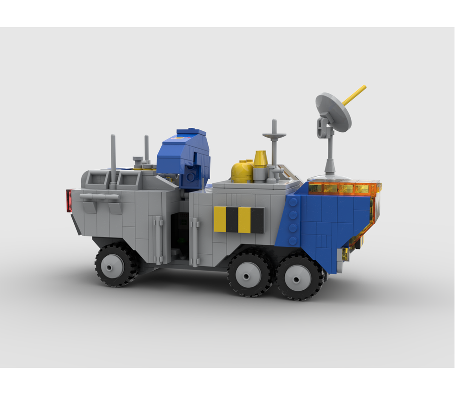 LEGO MOC Classic Space Research Rover by albiorix | Rebrickable - Build ...