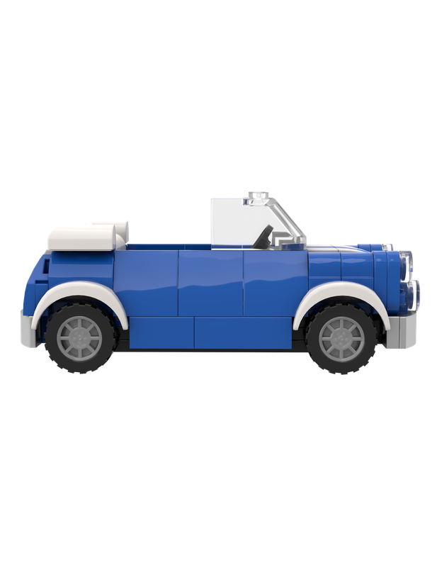 LEGO MOC Classic Mini - Cabriolet by KernowBrix | Rebrickable - Build ...