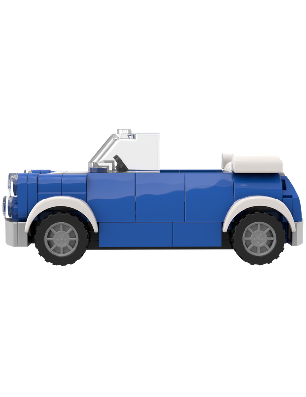 LEGO MOC Classic Mini - Cabriolet by KernowBrix | Rebrickable - Build ...