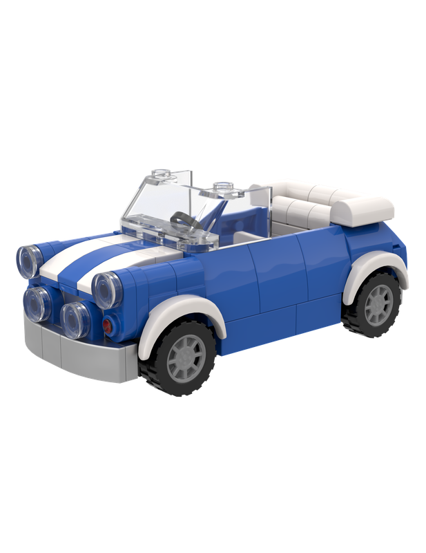 LEGO MOC Classic Mini - Cabriolet by KernowBrix | Rebrickable - Build ...
