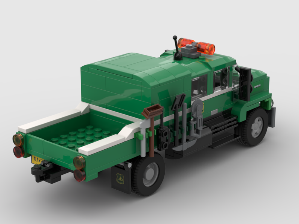 Lego Moc 1980 Usfs Chevrolet Kodiak C7500 By Legoforblockheads