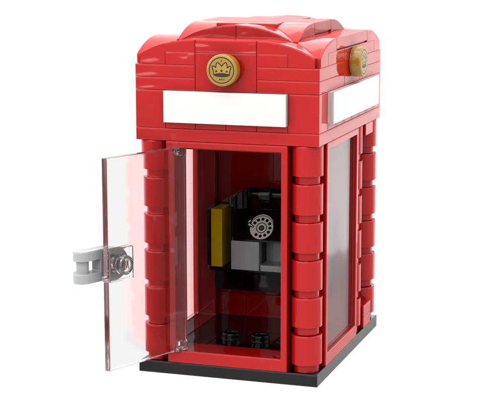 LEGO MOC Vintage Era Telephone Boxes Collection by KernowBrix ...
