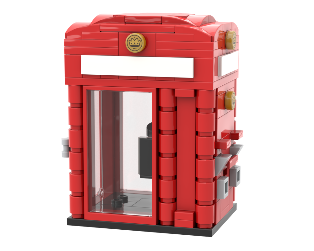 LEGO MOC Vintage Era Telephone Boxes Collection by KernowBrix ...