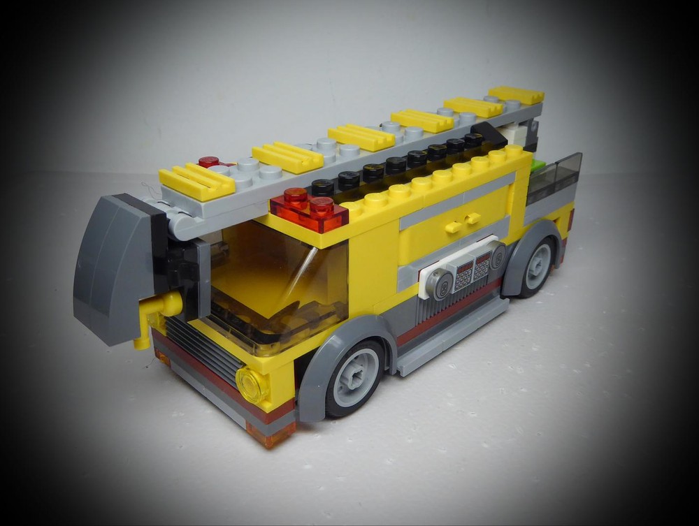 LEGO MOC-18632 60150 Aerial Ladder by perbonde | Rebrickable - Build ...