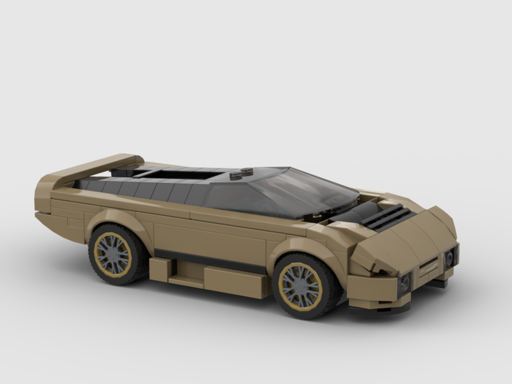 LEGO MOC 8 Wide Wraith Movie Car Dodge M4S Turbo Interceptor by ...