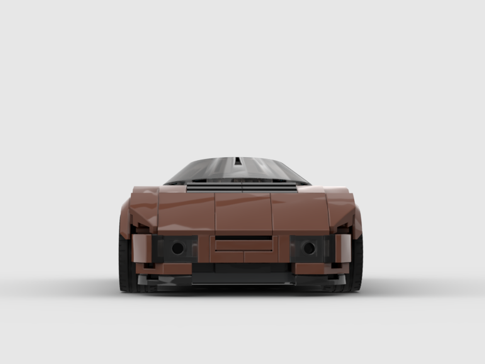 LEGO MOC 8 Wide Wraith Movie Car Dodge M4S Turbo Interceptor by ...