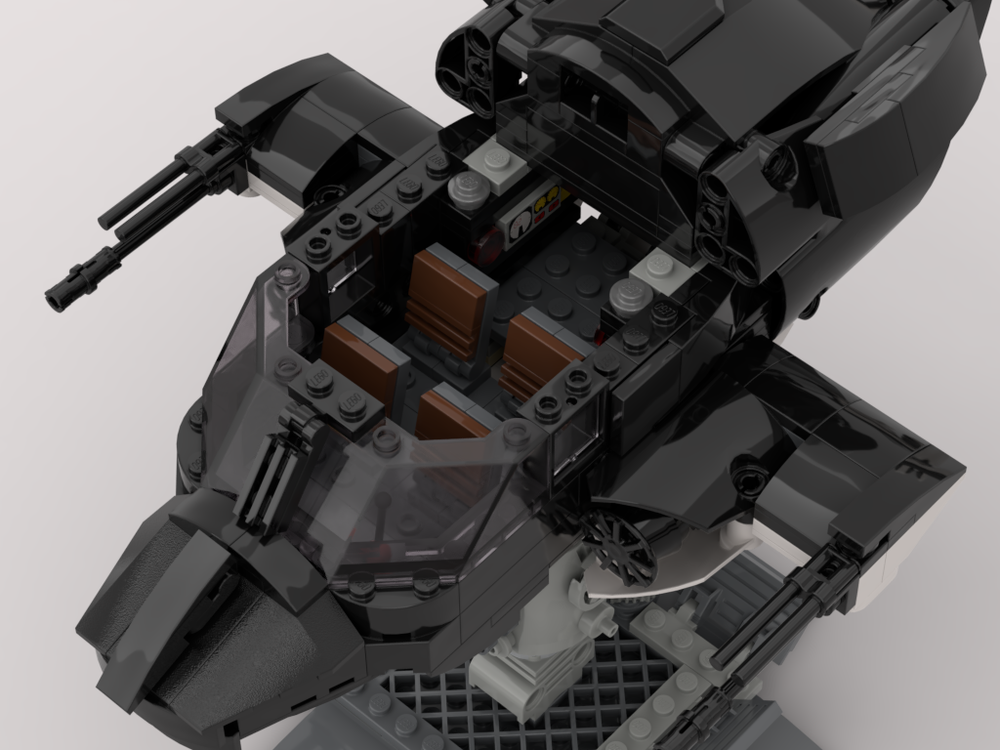 Lego Moc Airwolf By Broadstack Rebrickable Build With Lego