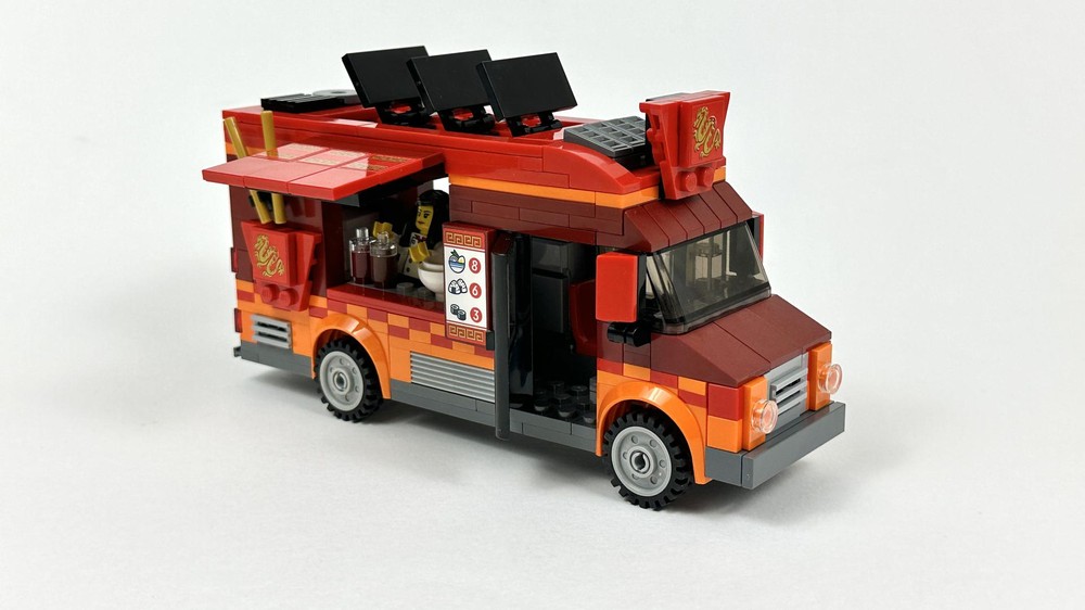 LEGO MOC Asian Noodles Food Truck by wooootles | Rebrickable - Build ...