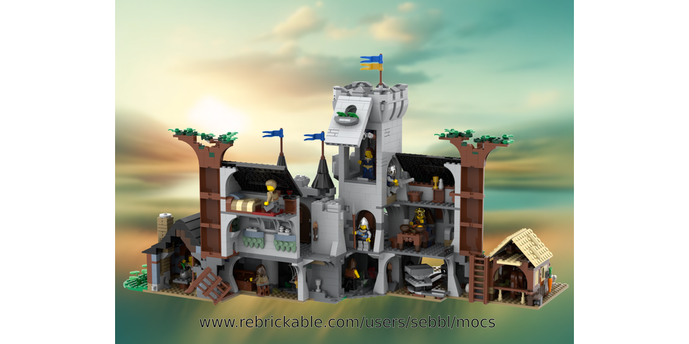LEGO MOC 19001: Arcane Kingdom of Löwenstein by sebbl | Rebrickable ...