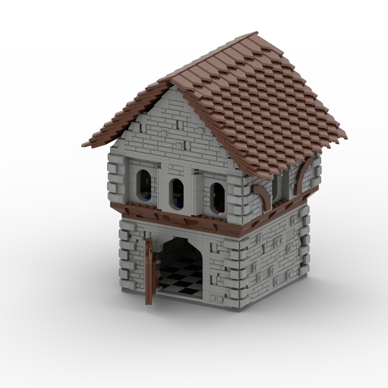 LEGO MOC Medieval House by Bricksideas | Rebrickable - Build with LEGO
