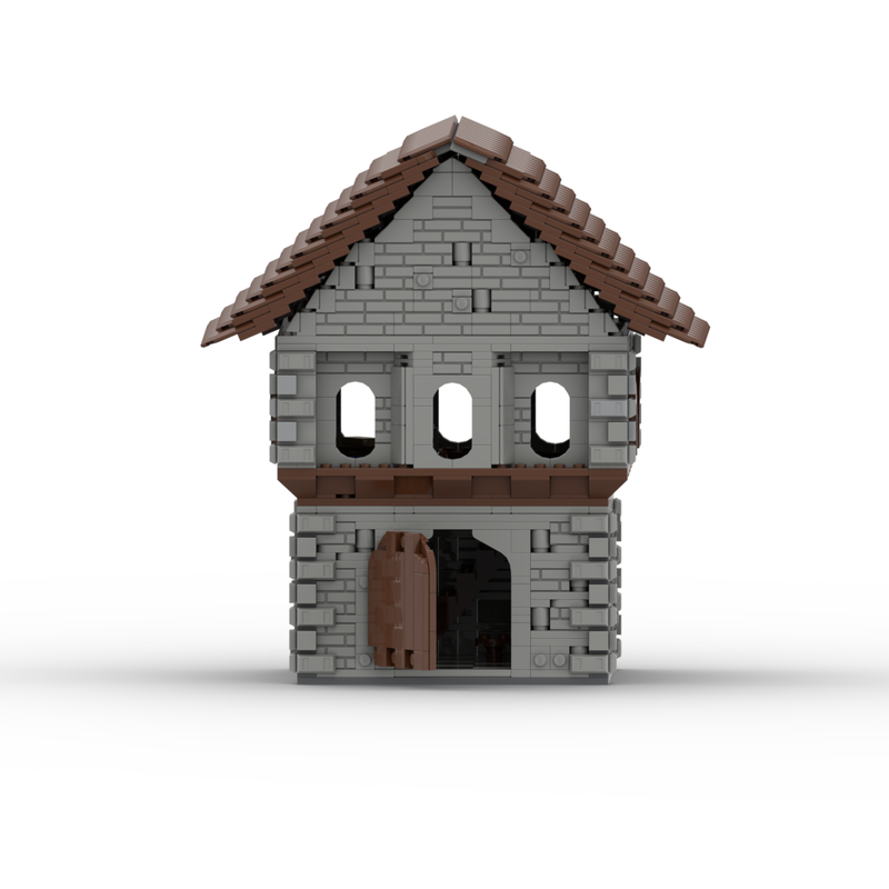 LEGO MOC Medieval House by Bricksideas | Rebrickable - Build with LEGO