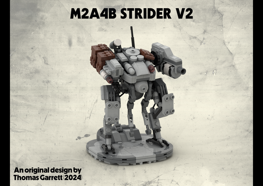 LEGO MOC M2A4B Strider V2 by Nosspott | Rebrickable - Build with LEGO