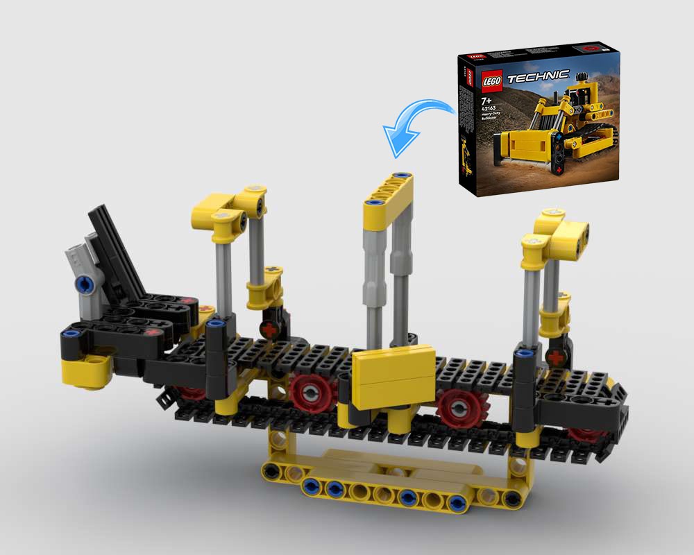 LEGO MOC Conveyor 42163 Alternative by ErikGS | Rebrickable - Build with LEGO