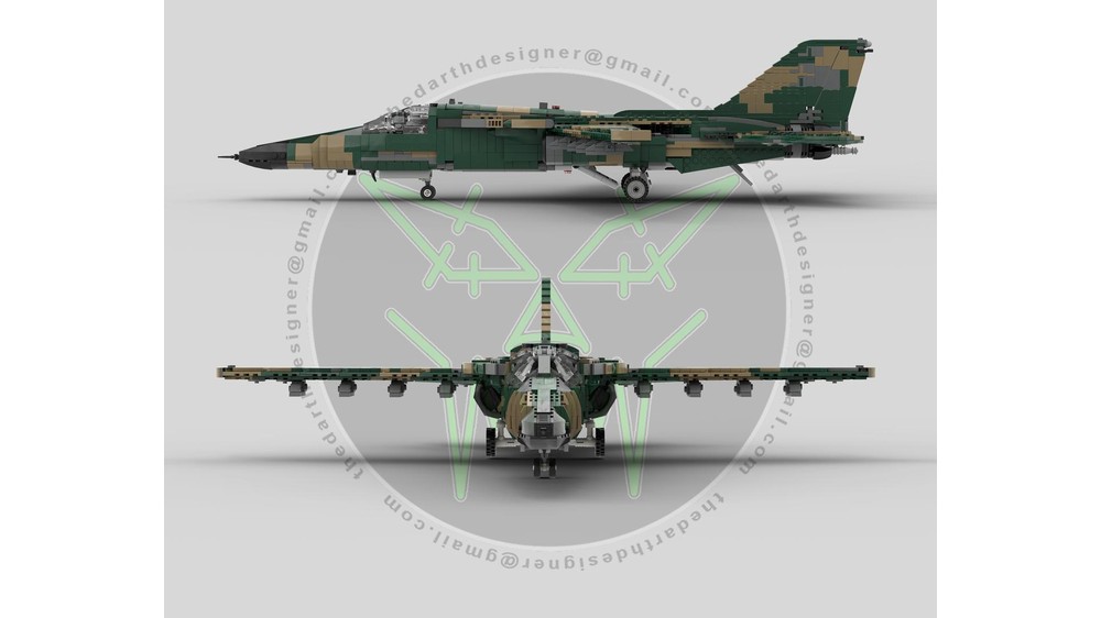 LEGO MOC-186349 F-111 Aardvark - 1:35 Scale by DarthDesigner ...