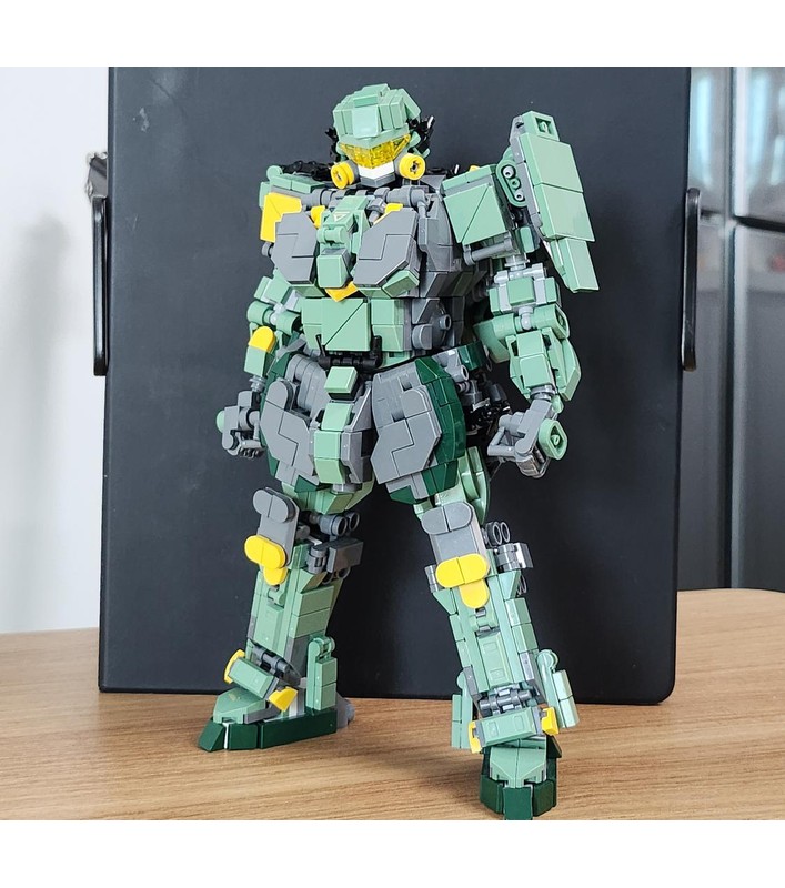 LEGO MOC lego mech_version green type 2 by HyeongMin park | Rebrickable ...