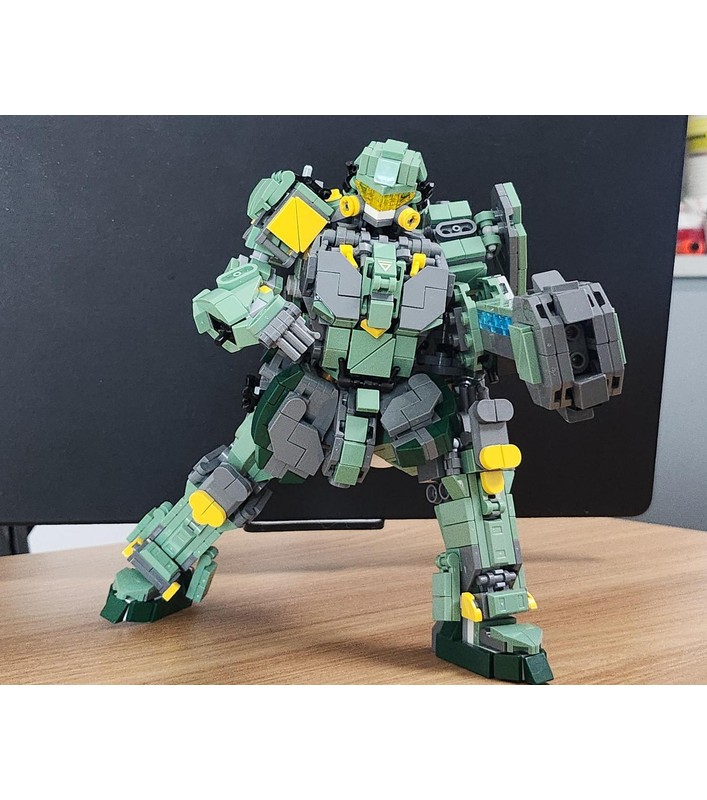 LEGO MOC lego mech_version green type 2 by HyeongMin park | Rebrickable ...