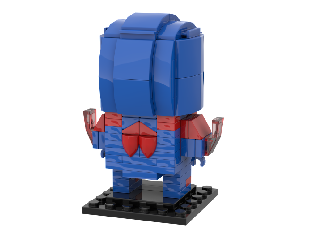 LEGO MOC Spider-Man 2099 Brickheadz by Ant0noo | Rebrickable - Build ...