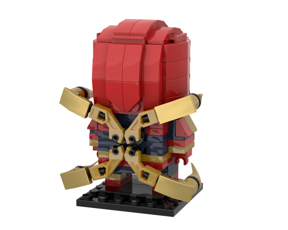 LEGO MOC Spider-Man Brickheadz by Ant0noo | Rebrickable - Build with LEGO