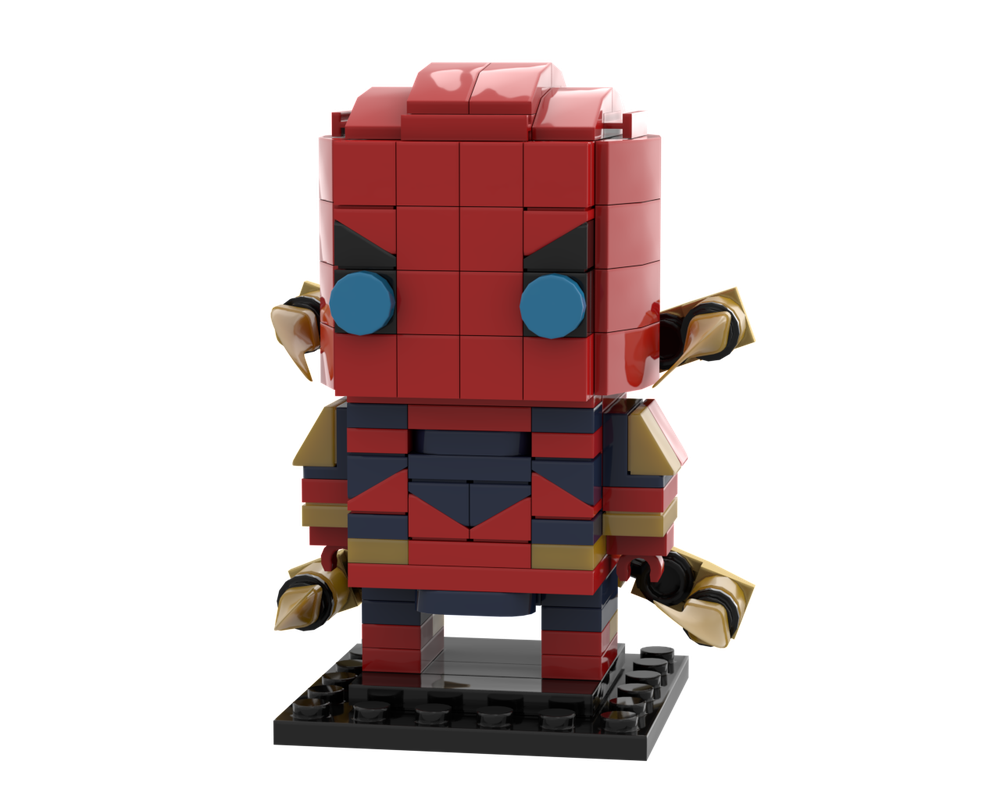 LEGO MOC Spider-Man Brickheadz by Ant0noo | Rebrickable - Build with LEGO