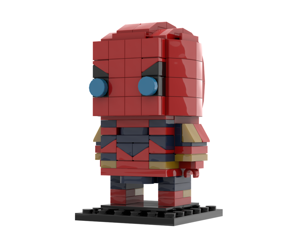 LEGO MOC Spider-Man Brickheadz by Ant0noo | Rebrickable - Build with LEGO