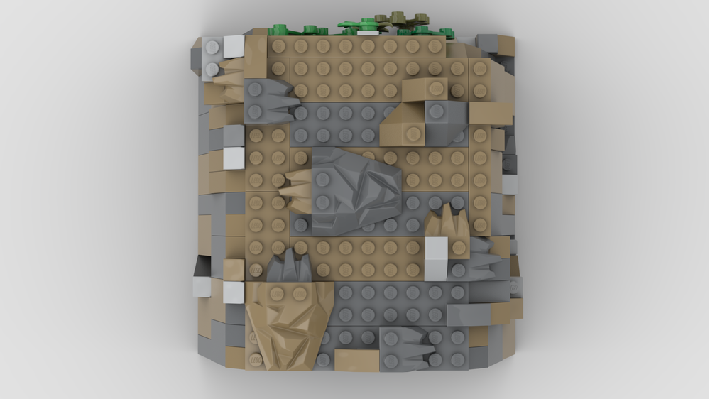 LEGO MOC Mountain cave by Bricks_de_Darío | Rebrickable - Build with LEGO