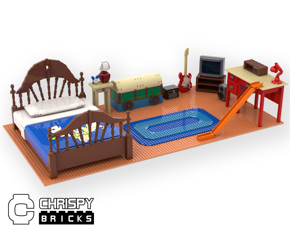 LEGO MOC Toy Story Andy's Room by ChrispyBricks | Rebrickable - Build ...