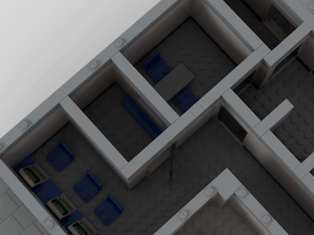 Lego Moc Police Station By Toothpick Nl Rebrickable Build With Lego