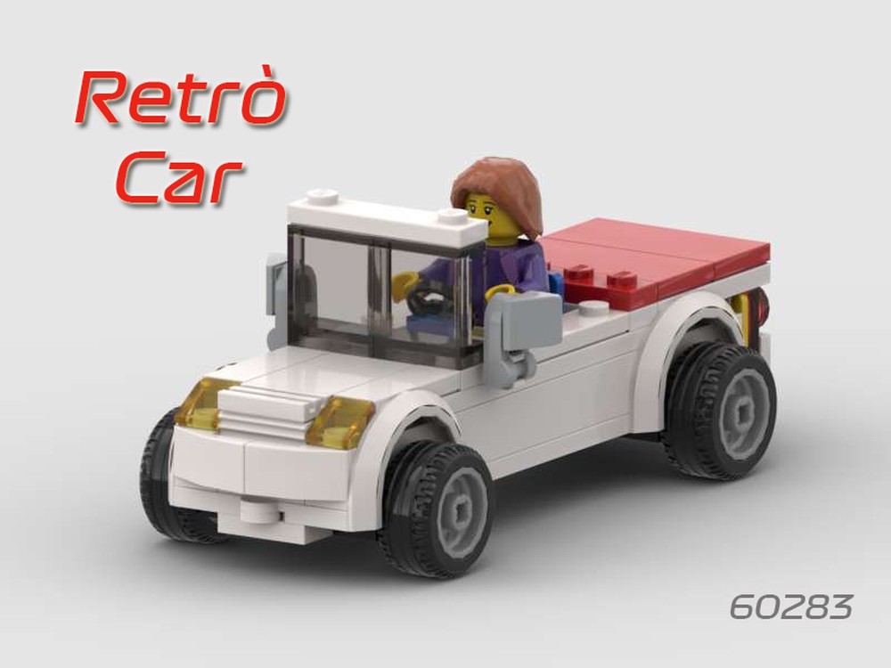 LEGO MOC 60283 Retrò car by dLegooo | Rebrickable - Build with LEGO
