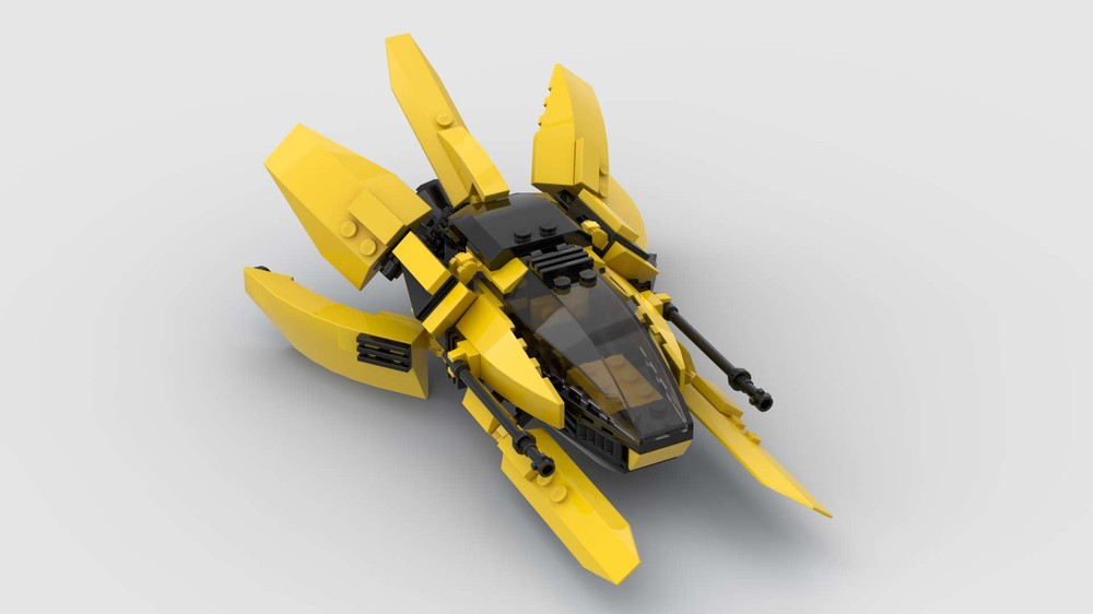 LEGO MOC Supernova Spaceship by Spondzo | Rebrickable - Build with LEGO