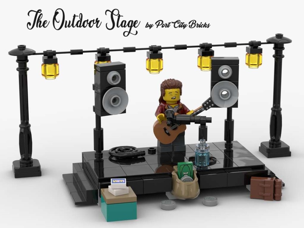 LEGO MOC The Outdoor Stage - Market Series by PortCityBricks ...