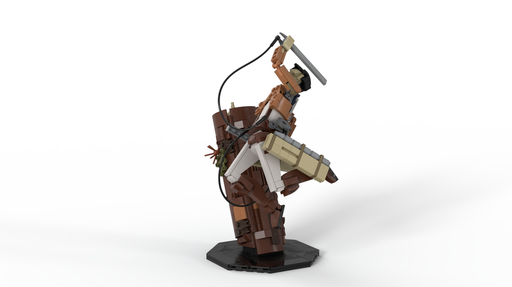 LEGO MOC Attack on Titan Levi Ackerman by jpleroux | Rebrickable ...