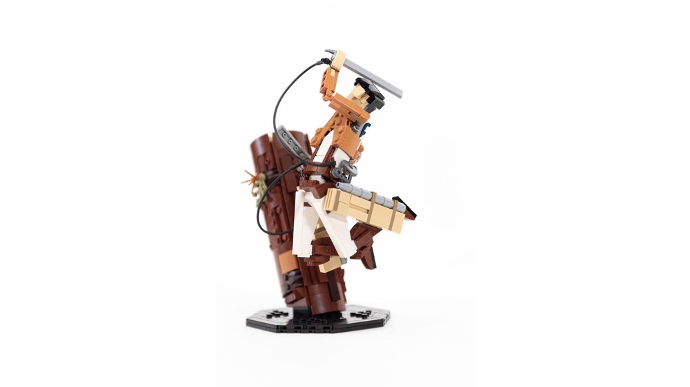 LEGO MOC Attack on Titan Levi Ackerman by jpleroux | Rebrickable ...