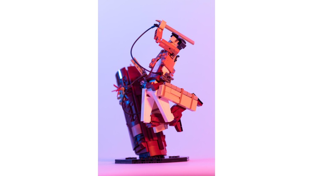 LEGO MOC Attack on Titan Levi Ackerman by jpleroux | Rebrickable ...