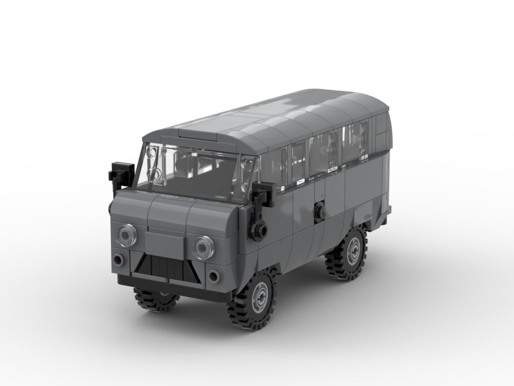 LEGO MOC UAZ-452 by gunsofbrickston | Rebrickable - Build with LEGO