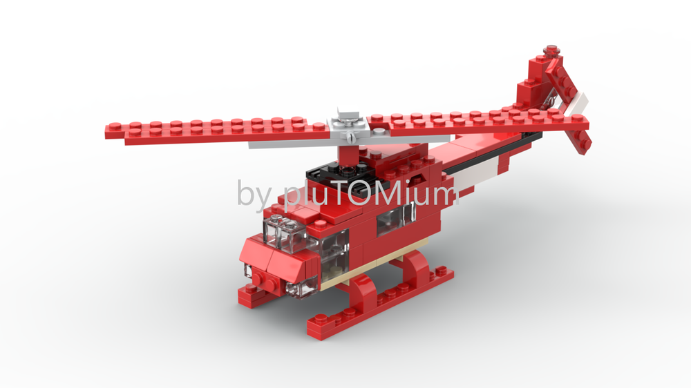 LEGO MOC Huey Helicopter (LEGO 40220 Alternate) by pluTOMium ...