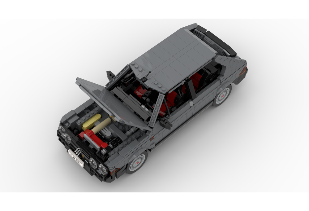 LEGO MOC Fiat Ritmo Abarth 130 TC (1985) by Aquil8 | Rebrickable ...