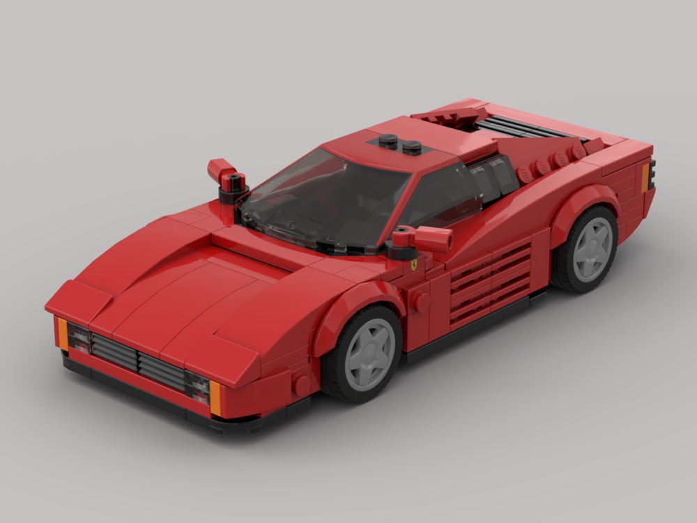 LEGO MOC Ferrari TestaRossa by atkinson76 | Rebrickable - Build with LEGO
