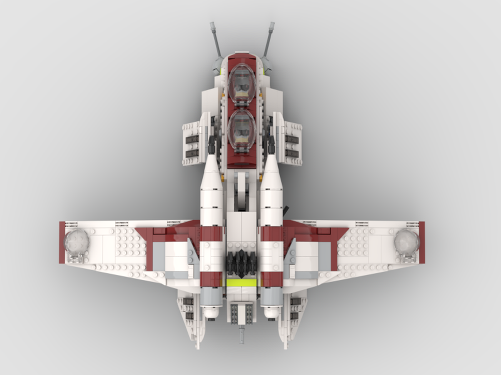 Lego Moc Republic Gunship Doors Mod By Eolingan Rebrickable Build