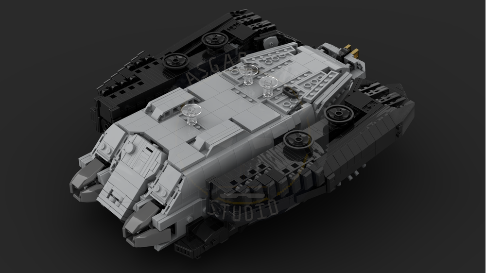 LEGO MOC Cyberpunk Basilisk by AsgardianStudio | Rebrickable - Build ...