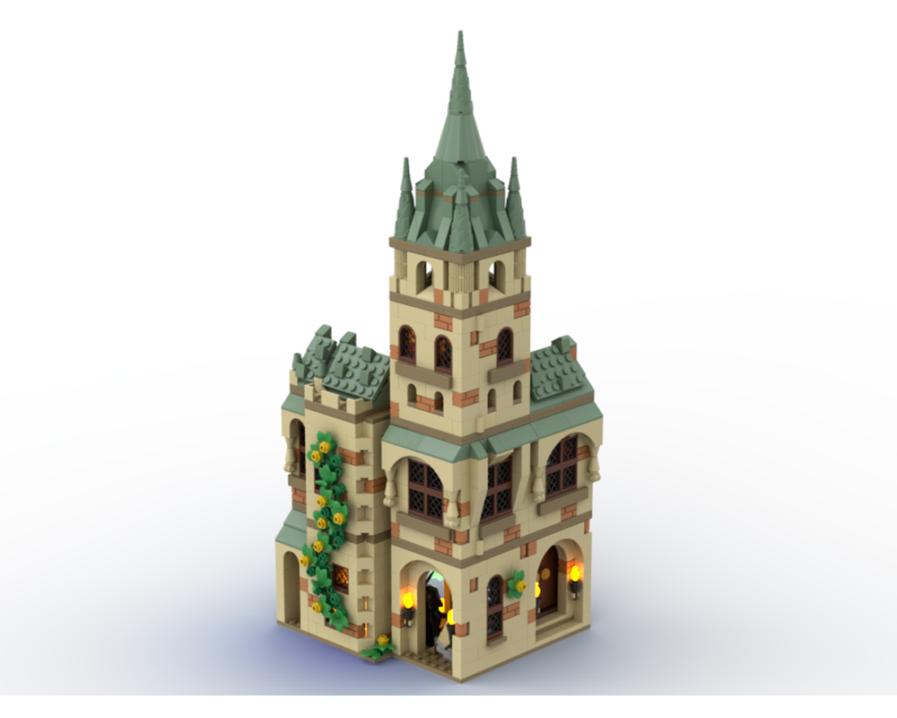 LEGO MOC HP Modular - Training Grounds Tower: Death Eater Attack by ...