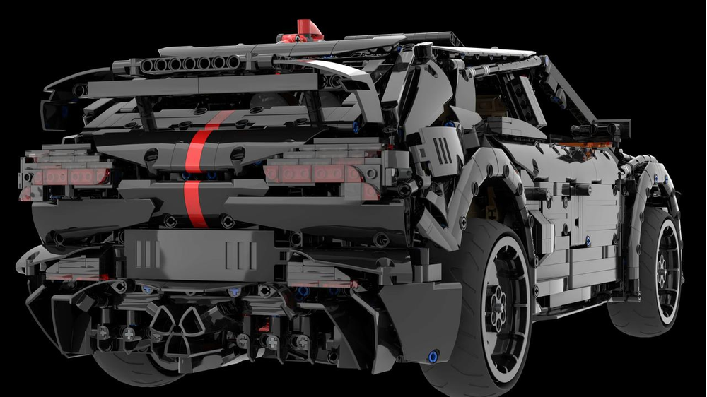 LEGO MOC Mansory Venatus Black (Lamborghini Urus) by OleJka ...