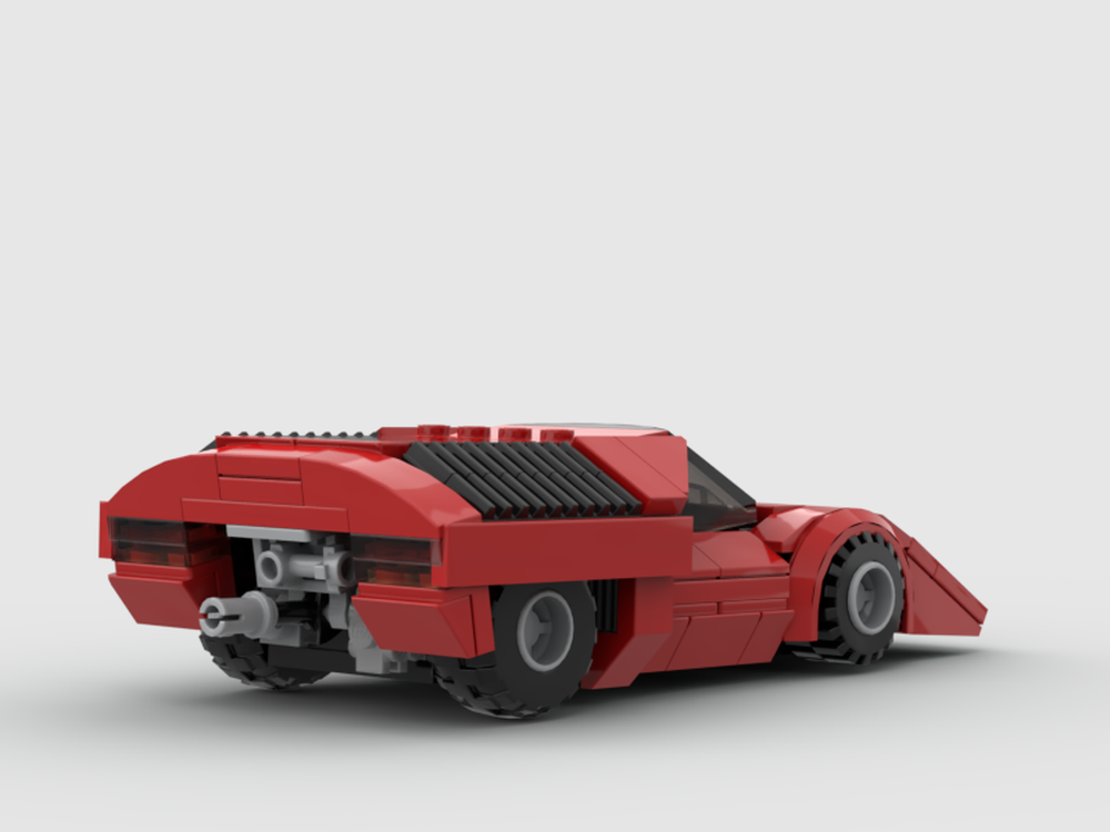 Lego Moc 1969 Fiat Abarth 2000 Concept By Brickmocery Rebrickable