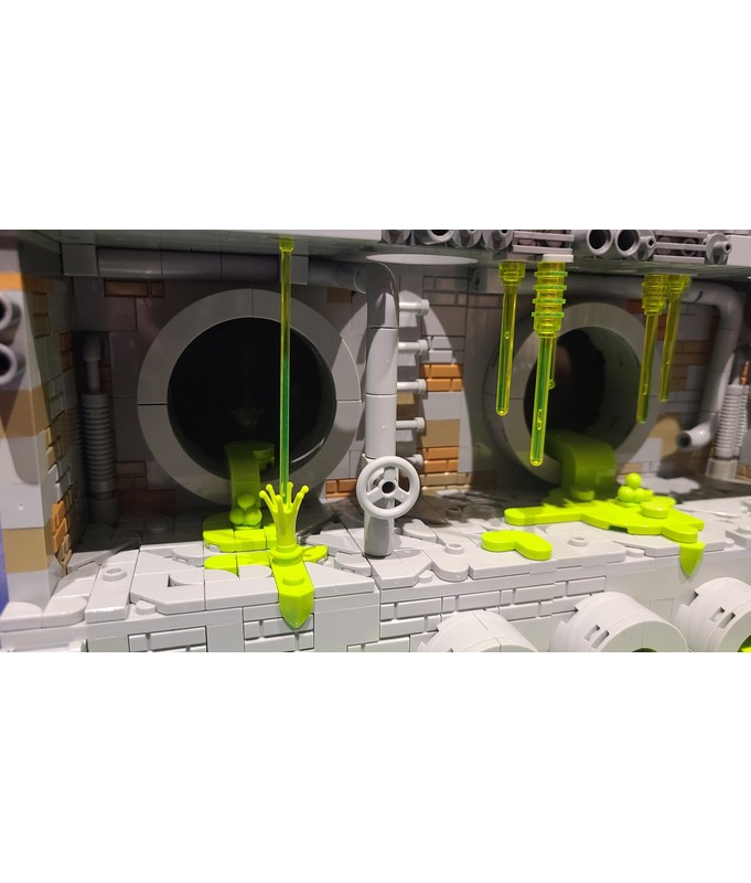 LEGO MOC TMNT Sewer Diorama MOC - Part 2 - Teenage Mutant Ninja Turtles ...