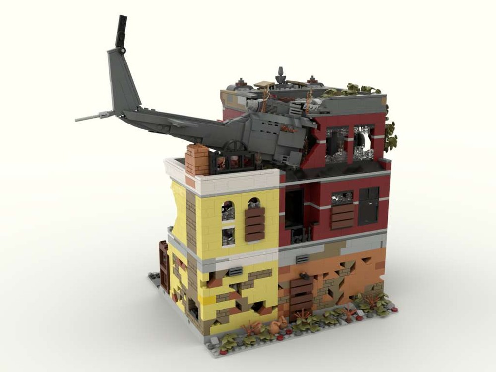 Lego Moc Lego Set 10312 Jazz Club Apocalypse Version By