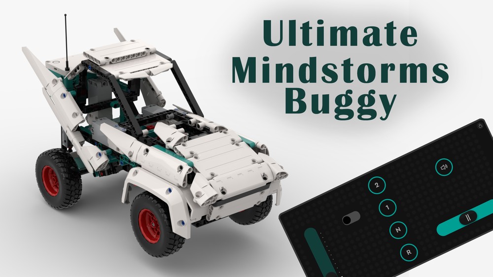 LEGO MOC Ultimate Mindstorms Buggy(phone-control version) by Arpeggi0 ...