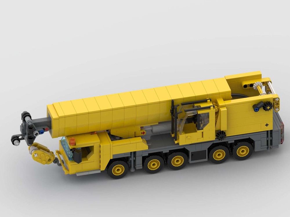 LEGO MOC MOBILE CONSTRUCTION CRANE by CheongBricks | Rebrickable ...