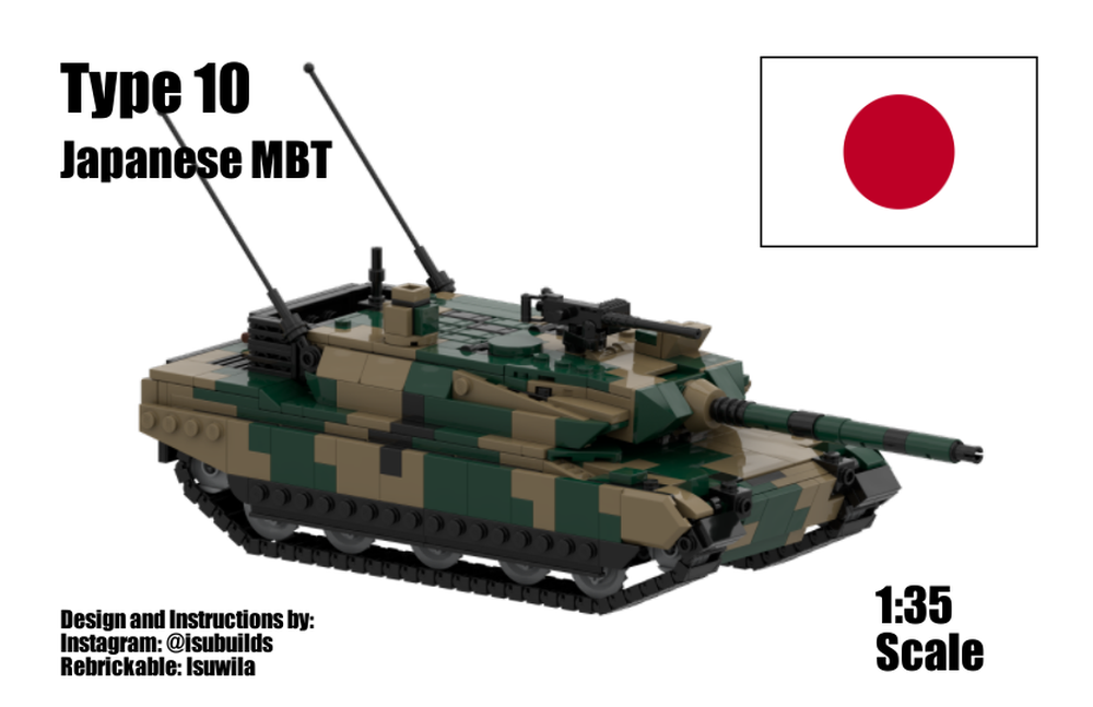 LEGO MOC Type 10 by Isubuilds | Rebrickable - Build with LEGO