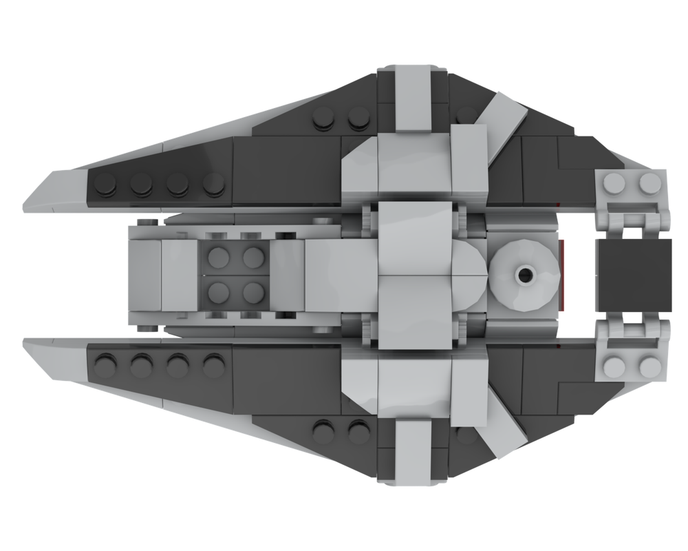 LEGO MOC TIE Reaper Microfighter by Ant0noo | Rebrickable - Build with LEGO