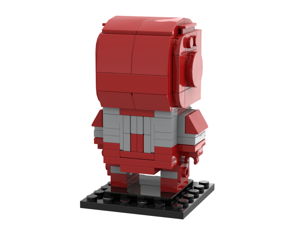 Lego Moc Iron Man Mk 5 Brickheadz By Ant0noo Rebrickable Build With