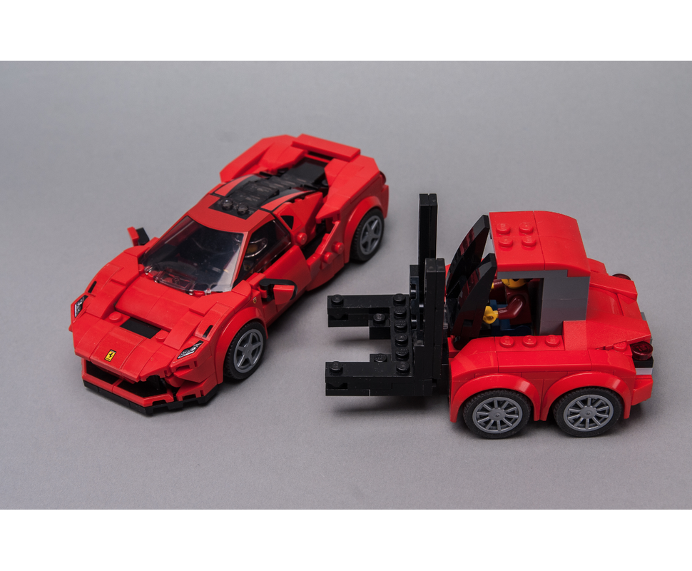LEGO MOC 76895 Forklift by Keep On Bricking | Rebrickable - Build with LEGO